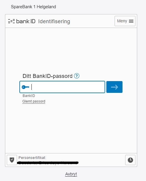 Oppdater din BankID | SpareBank 1 Helgeland