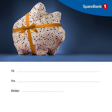 Gavekort til pengegave | SpareBank 1