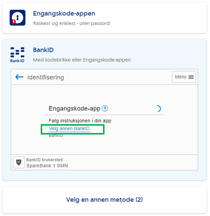 Hvorfor står innloggingsbildet bare og snurrer når jeg prøver ...