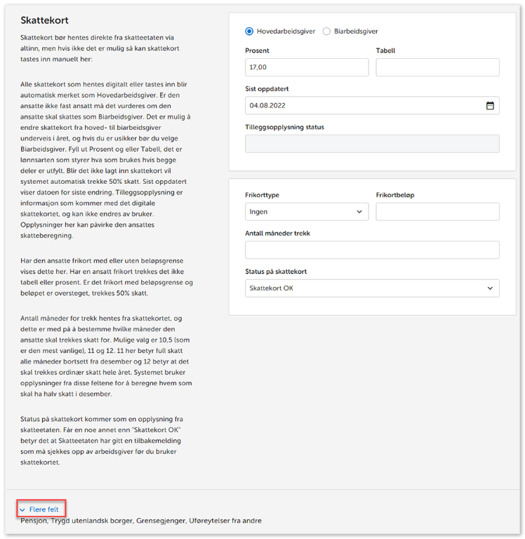 Hente skattekort for ansatte i SpareBank 1 Regnskap | SpareBank 1